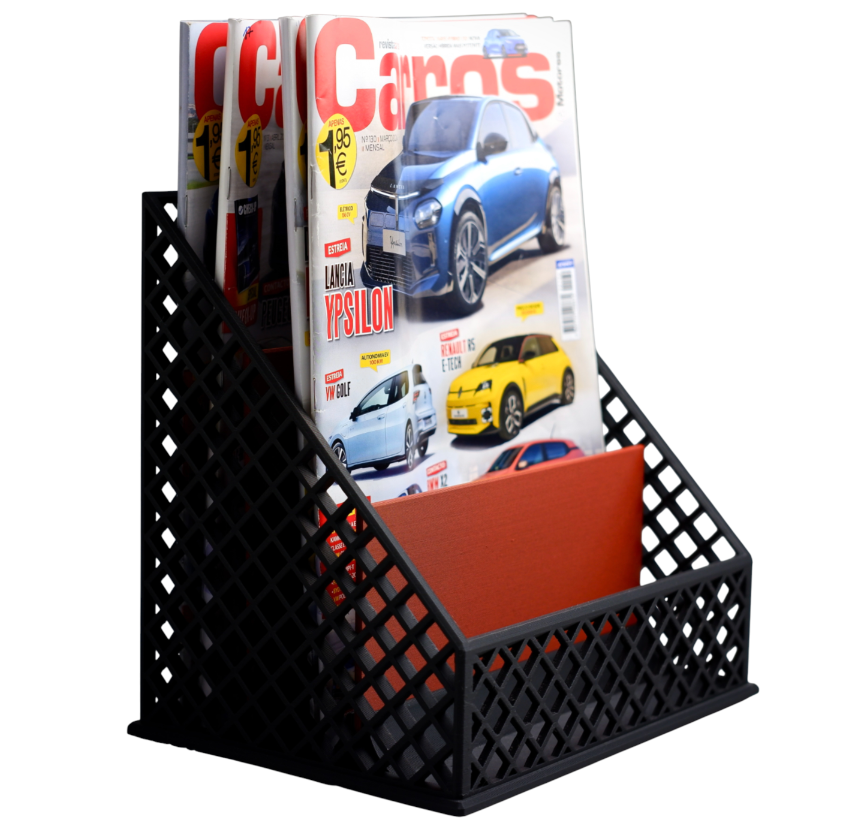 Magazine Rack – nowoczesny stojak na dokumenty 3D | GALOPI